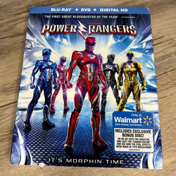 Media | Power Rangers Blu Ray Dvd | Poshmark